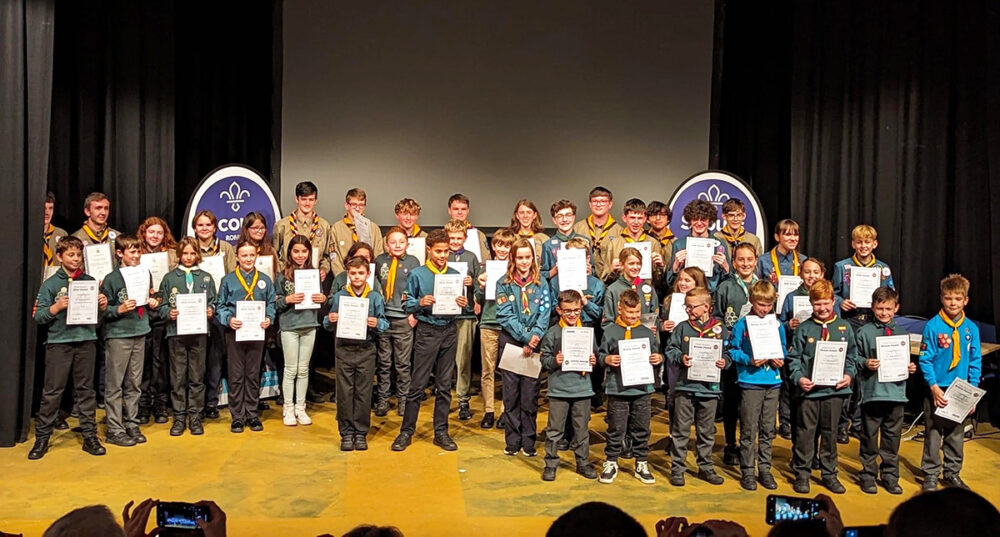 Chief Scout Awards 22 10 2023 Cam photo | Romsey District Scouts
